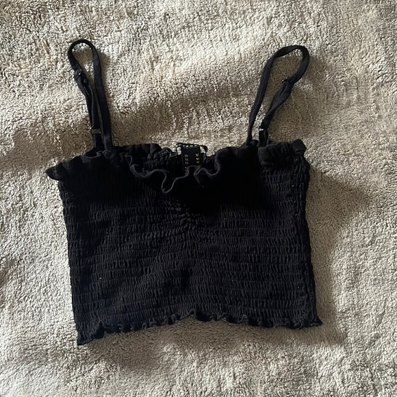 Revamped | Tops | Cinched Crop Tank | Poshmark